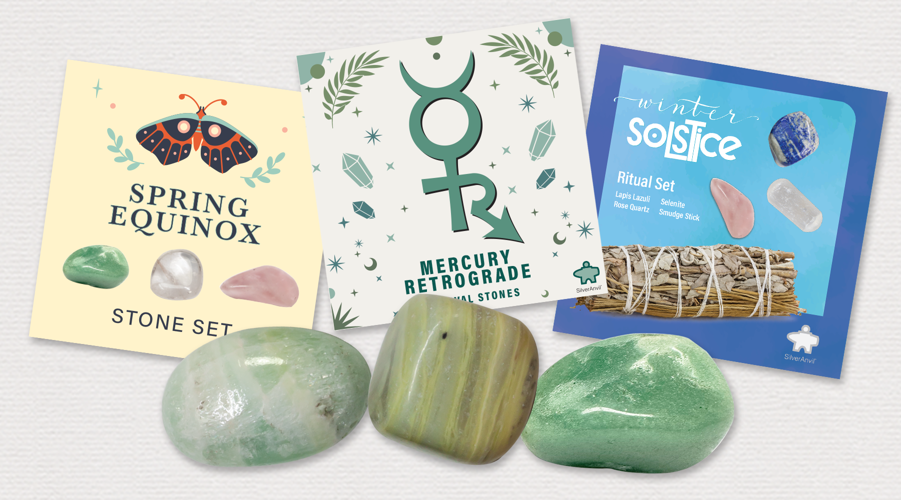 Celestial Stone Sets – Silver Anvil Rock and Gem