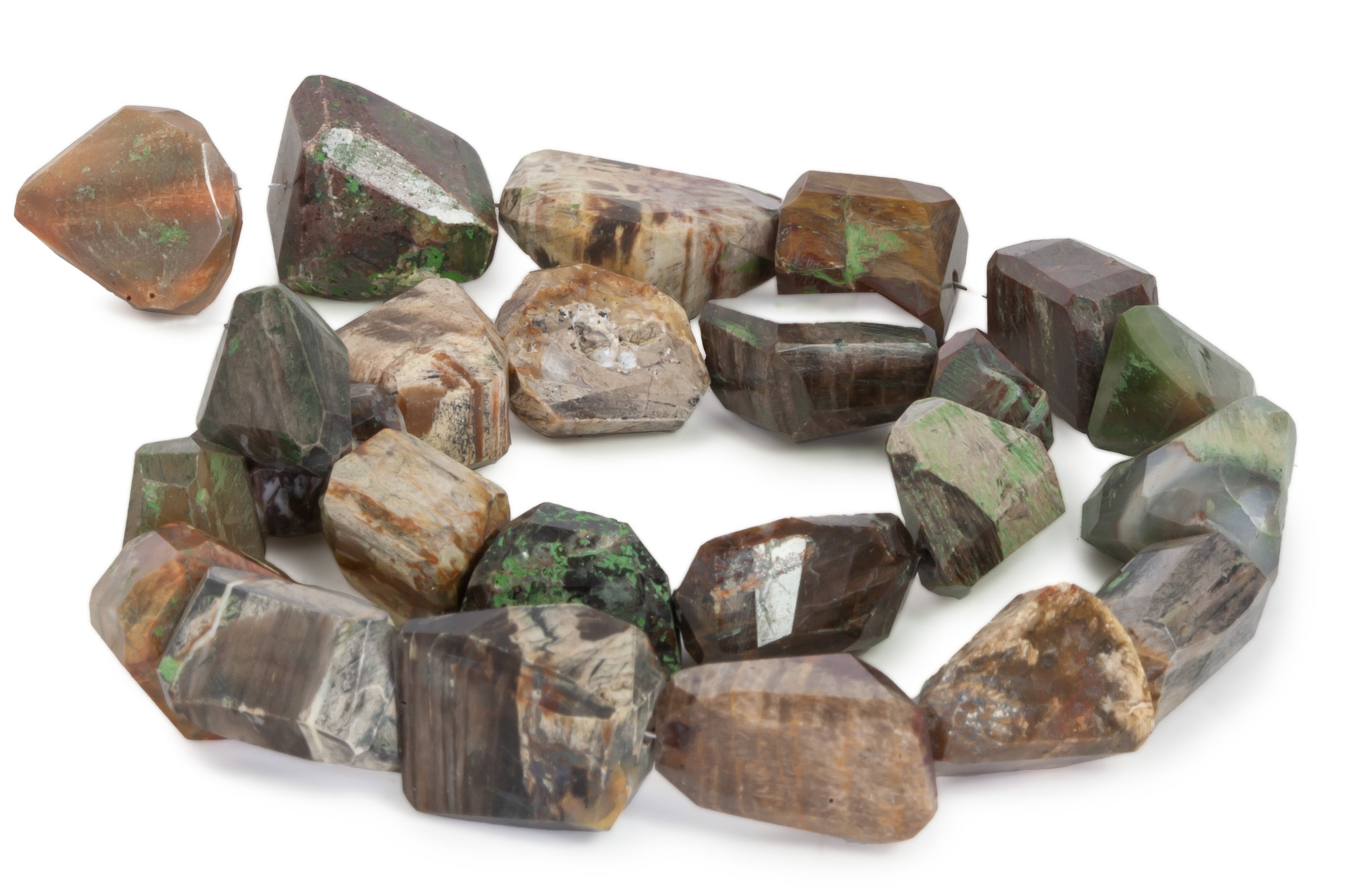Different Shaped Beads – Silver Anvil Rock and Gem