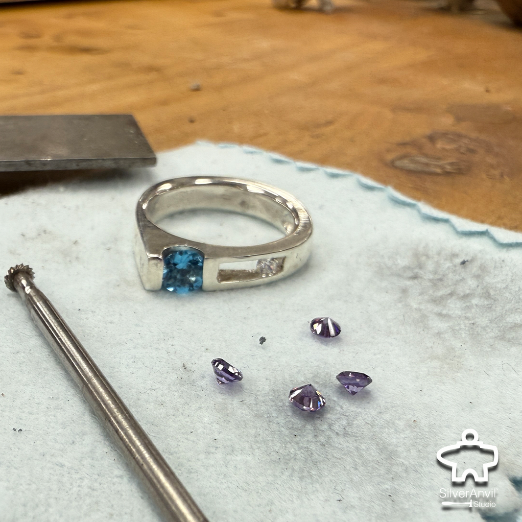 Silver Anvil Rock and Gem